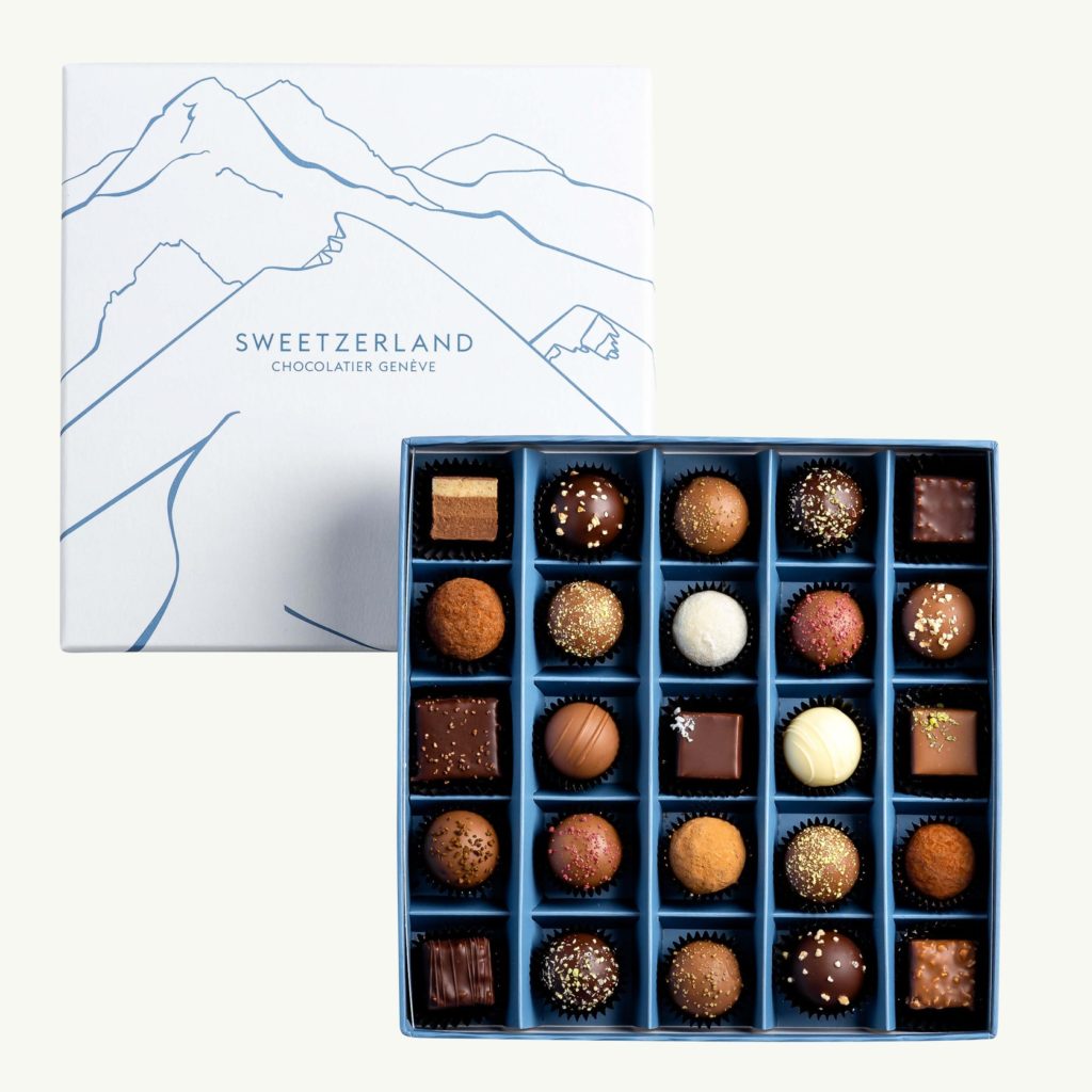 Truffles and Pralines with authentic taste - Sweetzerland Chocolatier