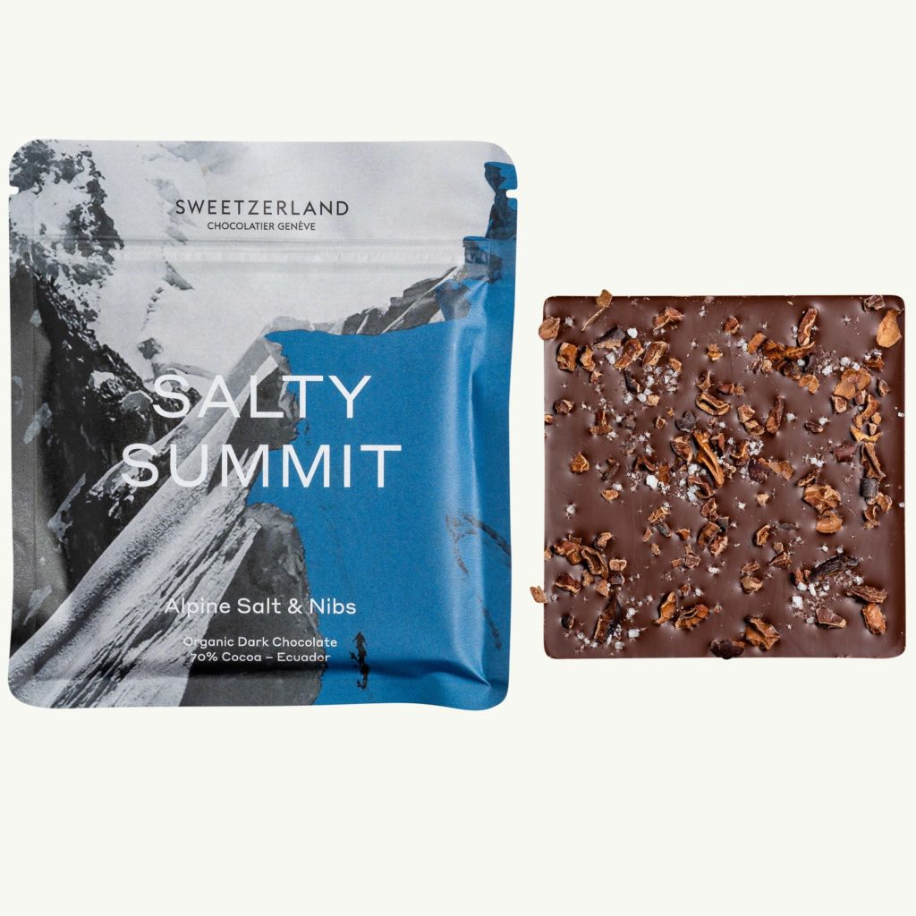 Salty Summit - Dark 70% - Organic - Sweetzerland Chocolatier